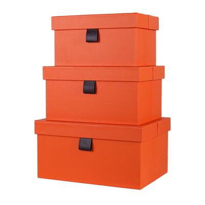 样板间收纳盒衣柜帽间纳6998箱皮整理箱储收质物盒衣装饰品摆件