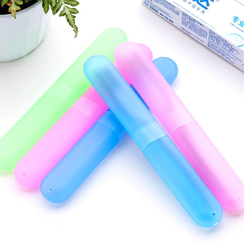 1 Pcs New rendy Travel Hiking Camping Toothbrush Protect Hol