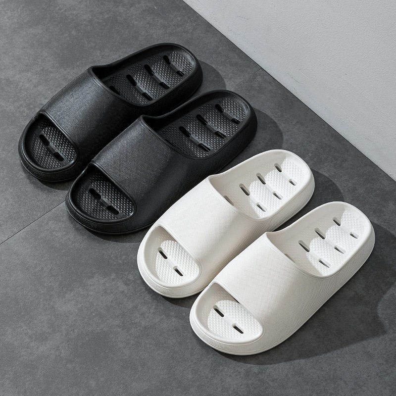 Water Leaky Thick-soled Slippers For Womens Home Bathroom B
