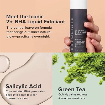 SKIN PERFECTING 2% BHA Liquid Salicylic Acid Exfoliant-Facia