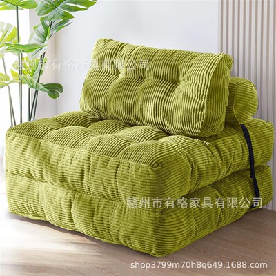 Compressed Vacuum Lazy Sofa Fabric Foldable Minimalist Moder