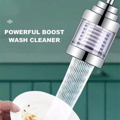 Adjustable Faucet Extender 360 Degree Rotating Faucet Water