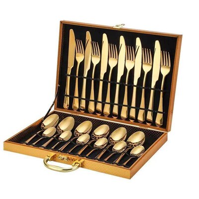 western other tableware steak cutlery set knife fork spoon
