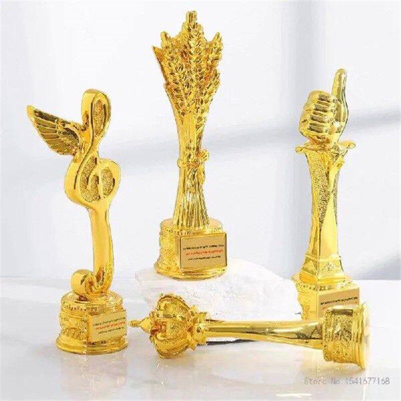 Creative Resin Plastic Trophy for Childrens Singing and