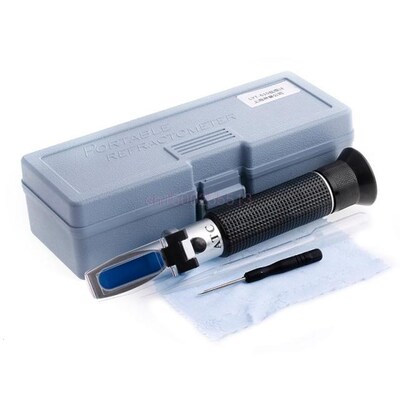 Salinity Refractometer Meter Water Reader Marine 0~10% Salt