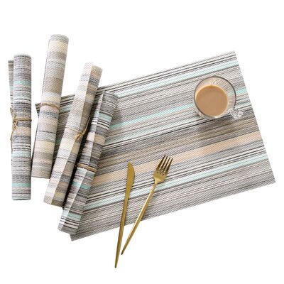 Japanese PVC cup mat, bowl mat, plate mat, table cloth