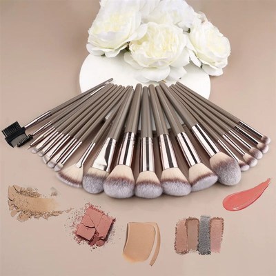 3-20Pcs Makeup Brushes Set Foundation Eyeshadow Blush Highli