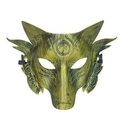 Halloween Cosplay Wolf Costume Mask Full Face Mask for Men