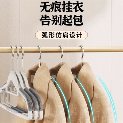 Hanger for Home Bedroom Dorm Protect Clothes No Trace AntiSh