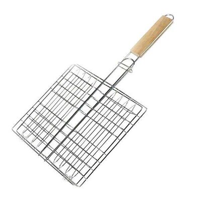 BBQ Net Grilled Fish Clip Household Rack Basket Kitchen