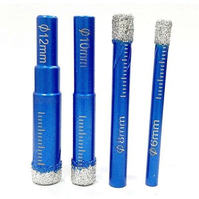 6/8/10/12mm Hole Opener Bit With Cooling Wax Clear Scale