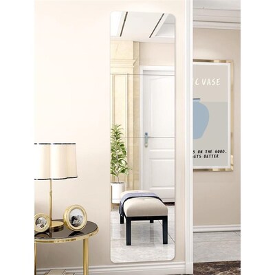 With gum mirror sticker wall soft mirror wallpaper