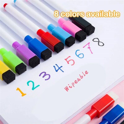 Magnetic Erasable Whiteboard Pen Color Options Blackboard No