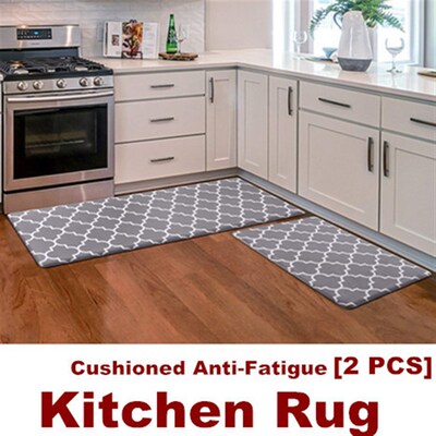Kitchen Mat Rug Standing Foam Cushioned Waterproof Non-Slip