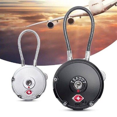 Suitcase Pad with Steel Cable Anti-Theft Customs Code