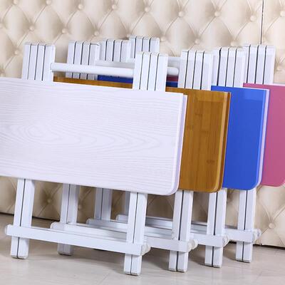 Folding table chair dining small desk outdoor portable餐桌椅
