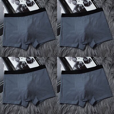 Mens Underwear Boxers Shorts for men 100%Cotton Male Panties