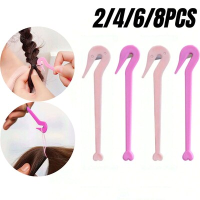 2/4/6/8Pcs Dsposable Elastc Har Band Cutter Grls tal Remover