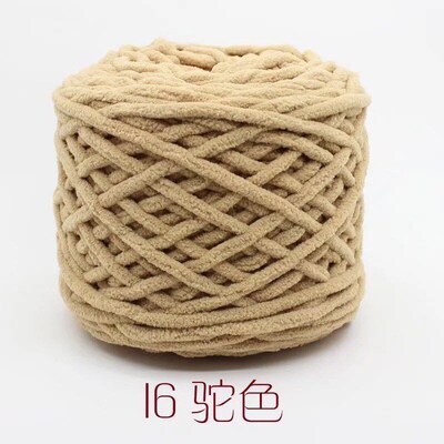 Big Size Single Strand Icy Rope Yarn DIY Knitting Thick Wool