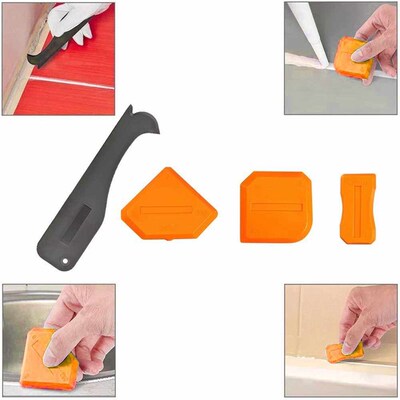 10pcs/set 3 In 1 Silicone Remover Sealant Smooth Scraper Cau