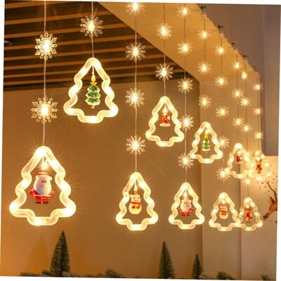 Christmas decoration lights lights lights string star lights