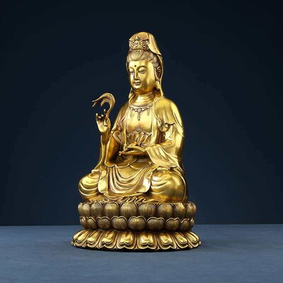 Guanyin Buddha Decoration Crafts Guanyin Bodhisattva Decorat