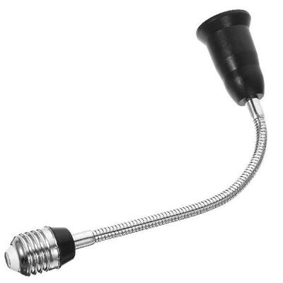 360 Degree Rotatable Light Socket Extension Adapter E27 To