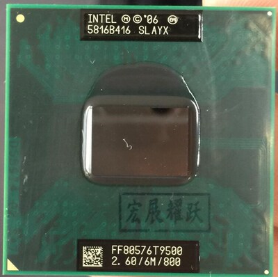 Core 2 Duo T9500 notebook  CP Laptop  processor CP  PGA 478