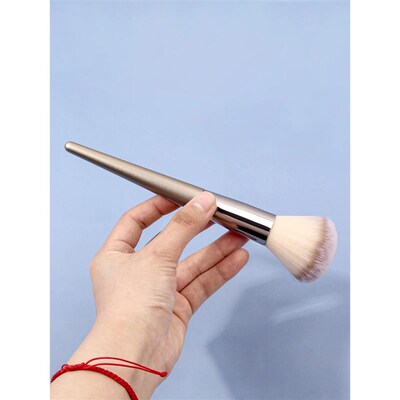Single soft large brush head powder brush high-grade wooden