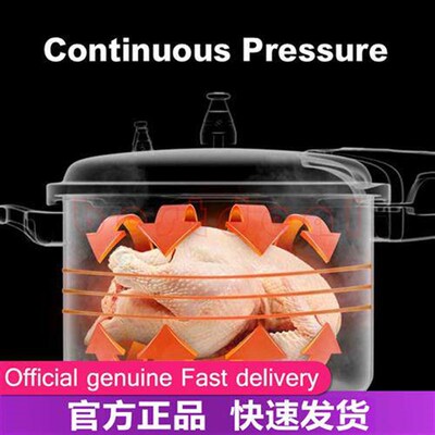 Pressure cooker rice meat inducticon cooker stainless steel