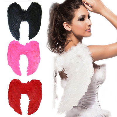 1Pc 4 Color Adult Angel Wings Dress Up Costume Fashion Girls
