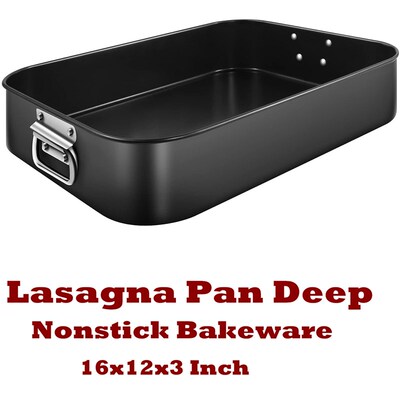 Lasagna Pan Deep Baking  Rectangle Cake  Brownie Bakeware