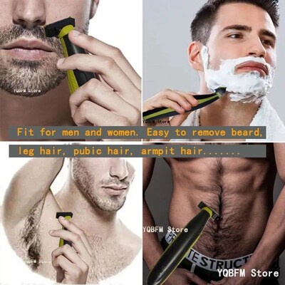 Electric Shaver for Men and Women Portable Full Body Trimmer