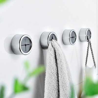 Kitchen Wall Mounted Mop Holder Bathroom Towel Holder Tracel