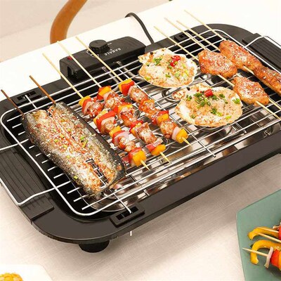 Grill Electric Household Baking Smokeless Barbecue Grill Sm