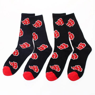 Kaus Kaki Akatsuki Jepang Katun Murni Awan Api Animasi Sekit