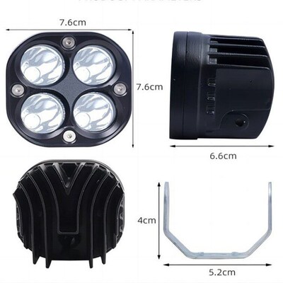 Motorcycle Spotlight Led Off-road Vehicle High-light Externa
