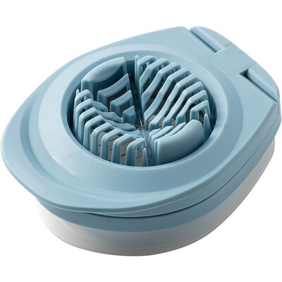 PP Plastic Replaceable Blades TriFunction Wire Egg Cutter Fa
