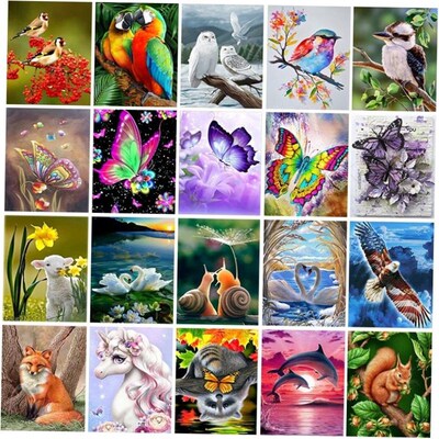 5d Diamond painted animal diy full drill decorative painting