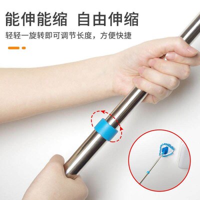 Triangle mop, dust-removing mini mop, wall and ceiling clean