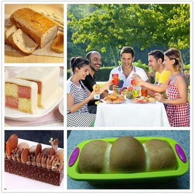Silicon Bakeware Cake Mold Grade Baking Pans Round Cake Cupc