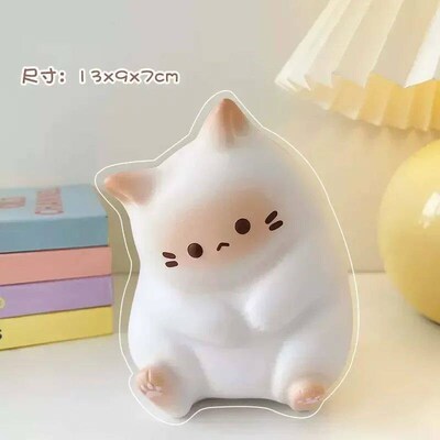 Kawaii Cat Sress Relief Squishy Toy PU Slow Rising Squeeze B