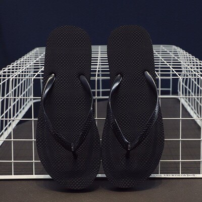 Summer Ins Style Casual Simple Pure Color Flip Flops Beach R