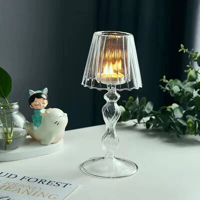Creative Retro Silver-plated Candlestick Wedding Party Festi