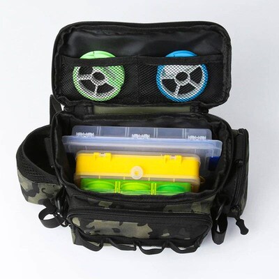 Fshng Tackle Bags Wast Fanny Pack Fshng Lures Lne Box Utlty