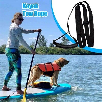 Kayak Tow Rope Bungee Dock Lines For Boats Adjustable