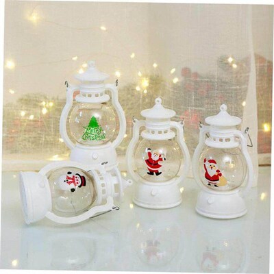 Christmas Festoon Led Lights Stanta Claus Snowman