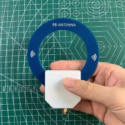 9.9KHz-181MHz Broadband Antenna Portable MW SW Loop Antenna