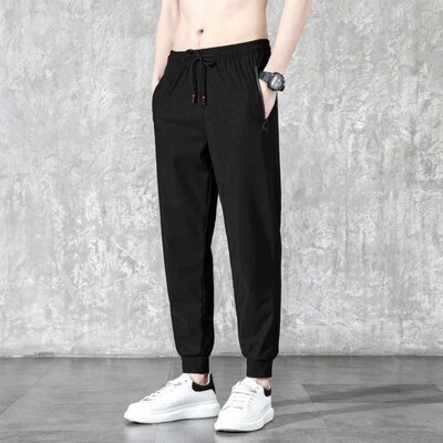 Mens Casual Pants Summer New Faion Handsome High Elastic So
