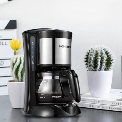 650ml drip coffee maker machine make america coffee 6cups